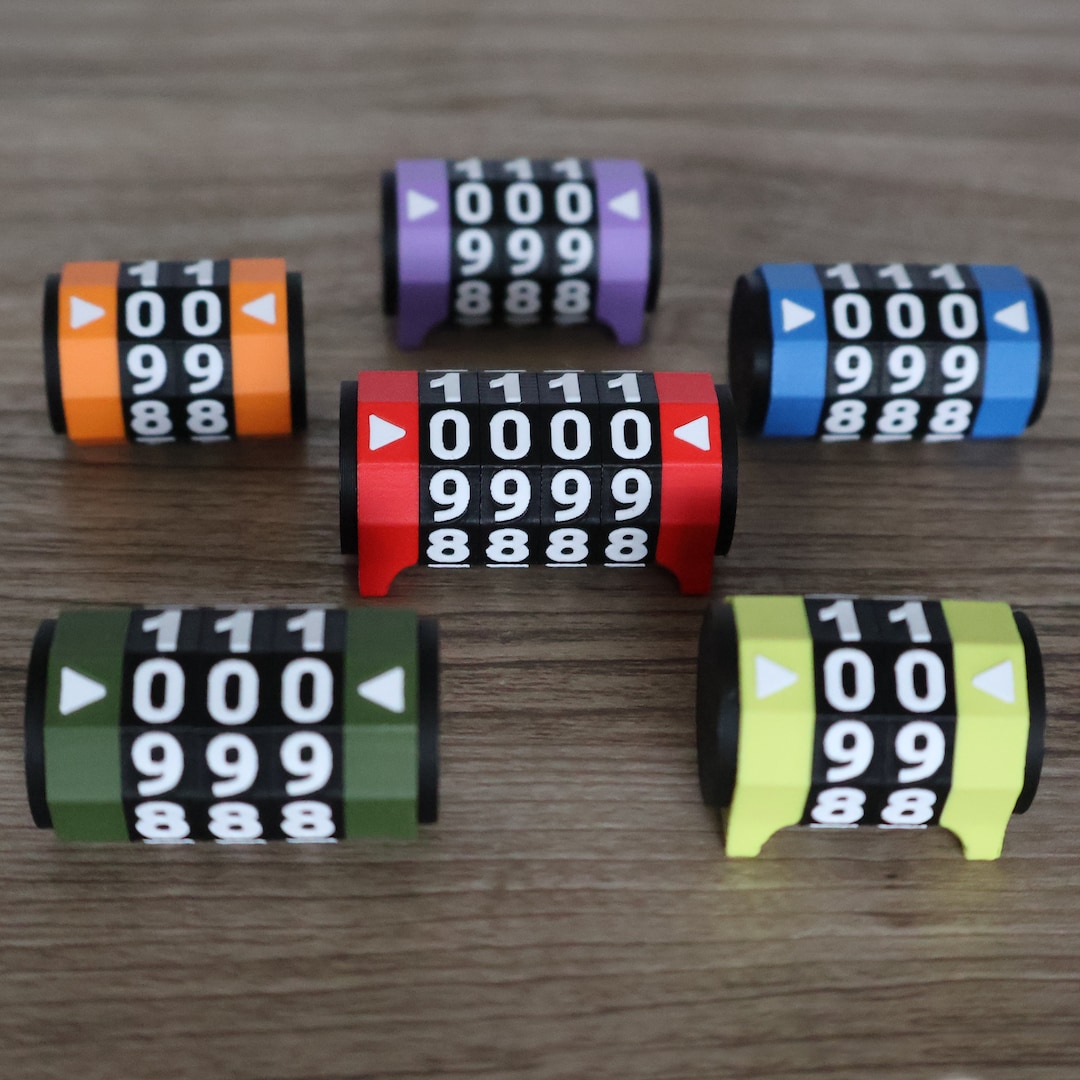 Life Counter / HP Tracker With a Clicky Feel and Sound for Tabletop ...