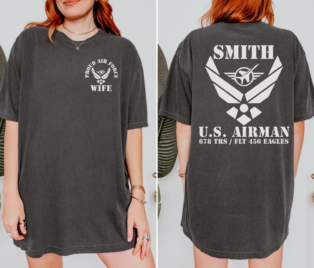 Custom Air Force Shirt, Air Force Graduation Shirt Gift, Personalized ...