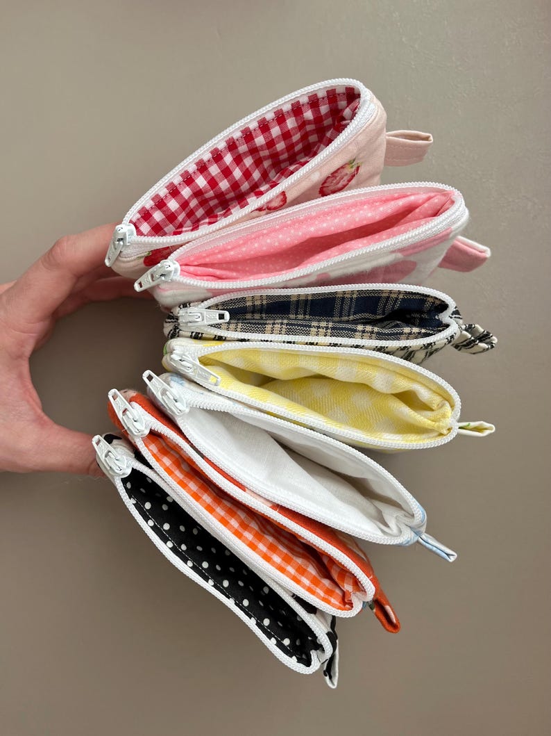 Handmade Quilted Keychain Pouch / Accessory Holder / Wallet - Etsy