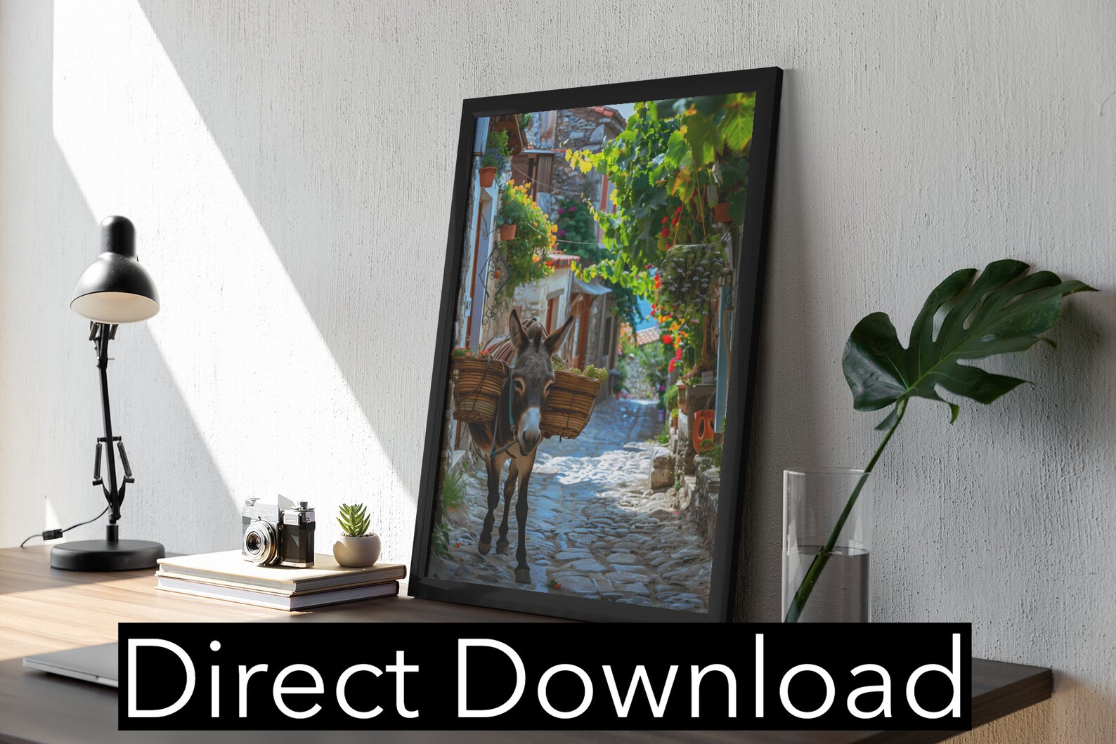 Greece Wall Art, Set of 4, Greek Home Decor, Digital Print Instant ...