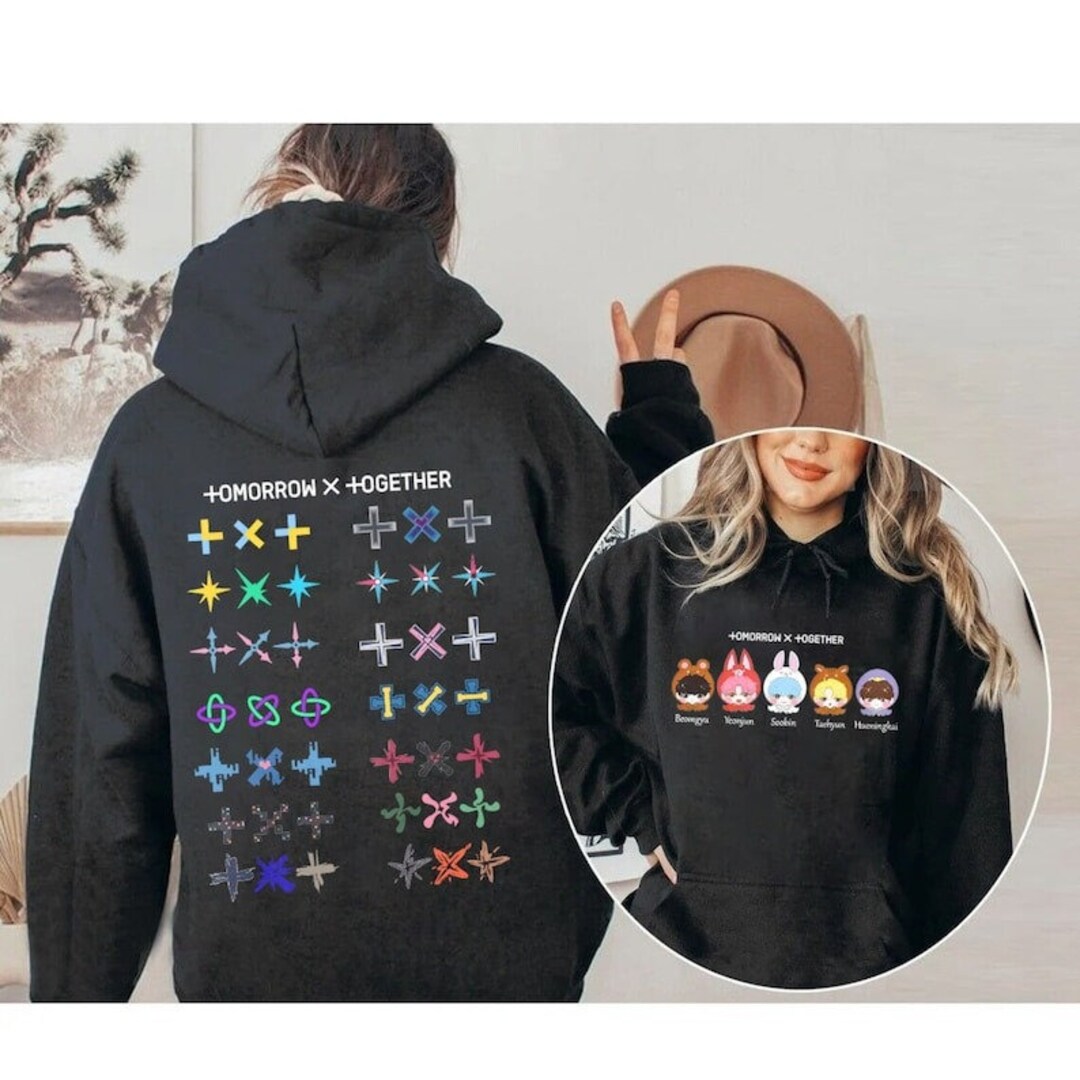 TXT Minisode 3 TOMORROW All Albums Logo Sweatshirt, Txt New Album Tee ...