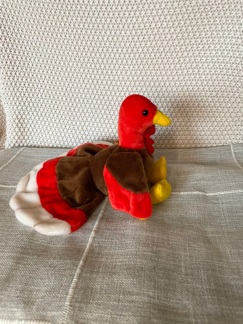 Gobbles Ty Beanie Babies Turkey - Etsy