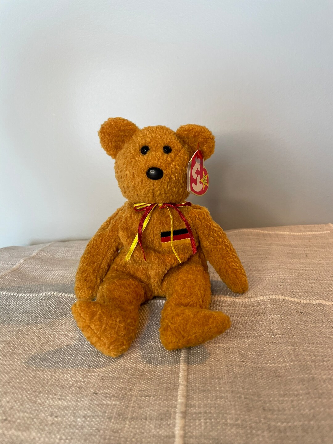 Germania german Back of Hang Tag, Germany Exclusive Ty Beanie Baby Bear ...