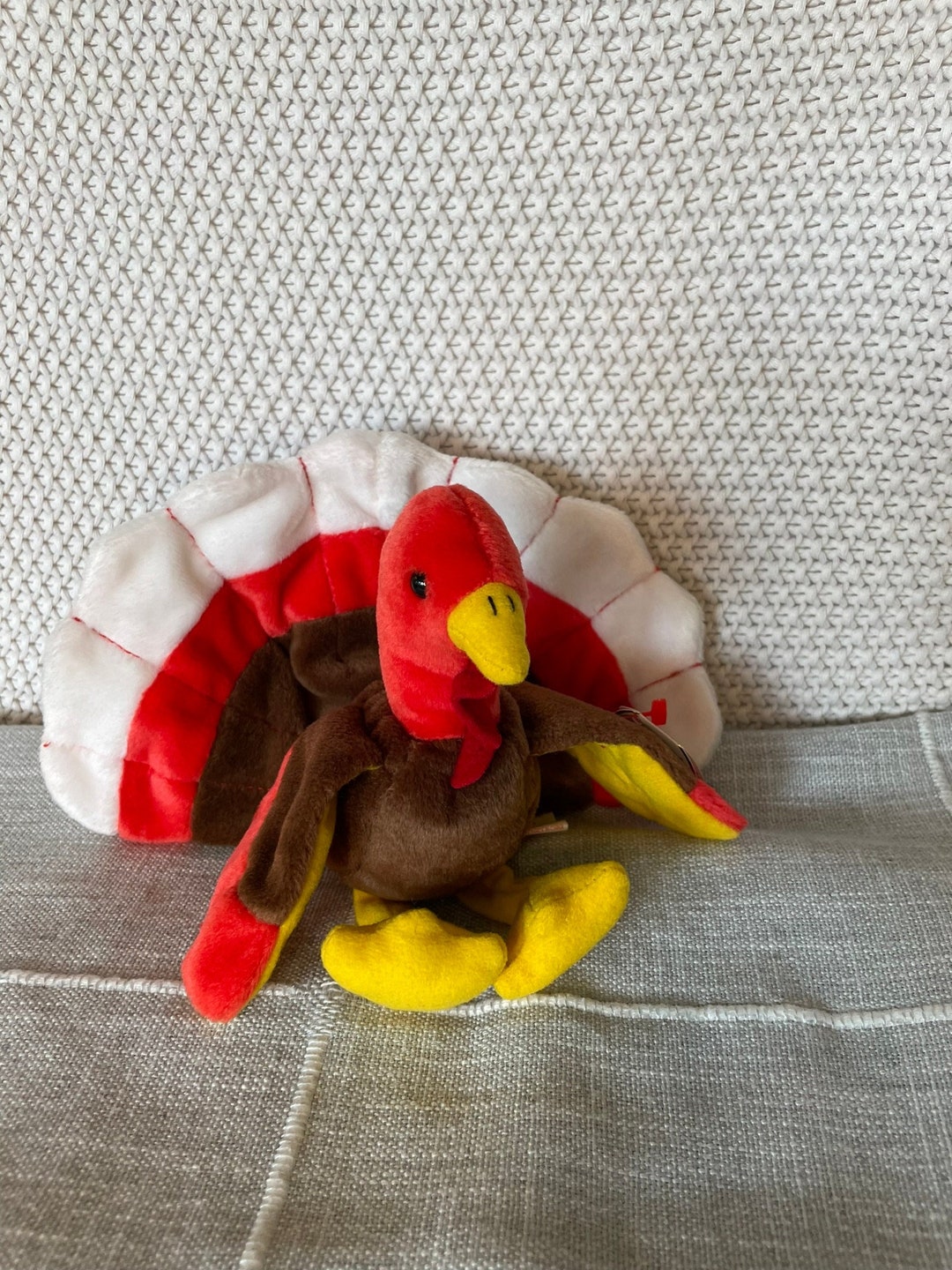 Gobbles Ty Beanie Babies Turkey - Etsy