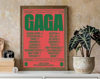 Chromatica Ball Poster - Etsy UK