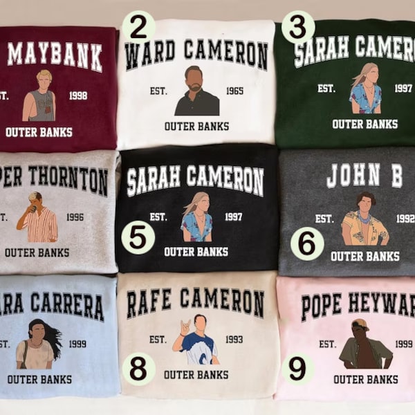 Outer Banks P4l Sweatshirt - Etsy