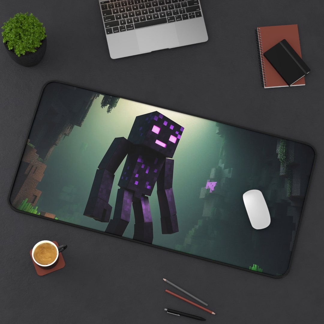 Minecraft Inspired Enderman Re-imagined Desk Mat #1 - Etsy