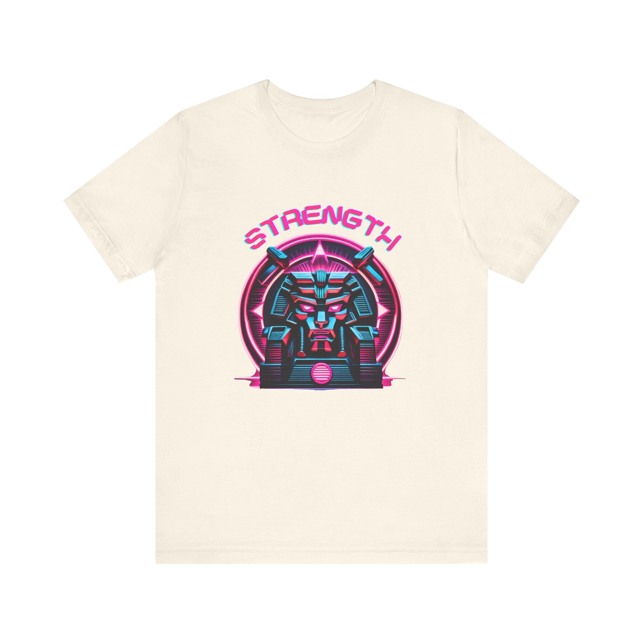 Strength Retro Synthwave Graphic Tee Unisex Tee Cute Shirt Gift for ...