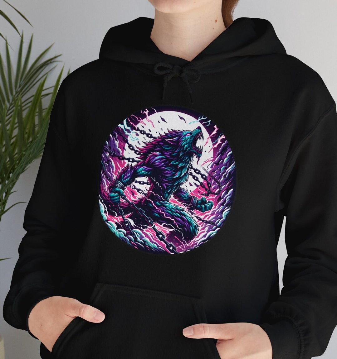 Powerful Chain-breaker Werewolf Lightning #3 Hoodie Stand Out Unique ...