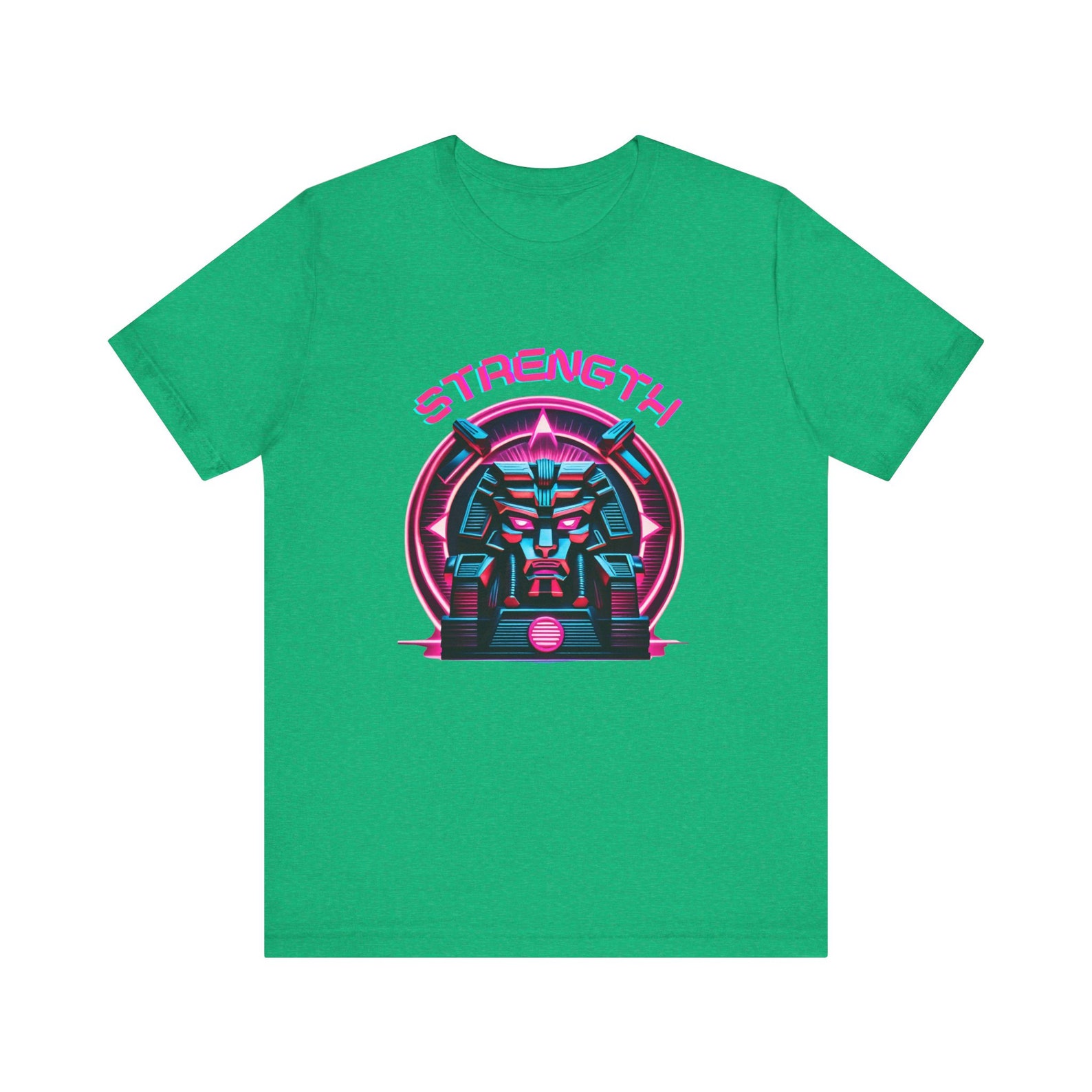 Strength Retro Synthwave Graphic Tee Unisex Tee Cute Shirt Gift for ...