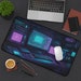 Dystopian Hacker Computer Gaming Desk Mat Aesthetic Art Gaming Computer ...