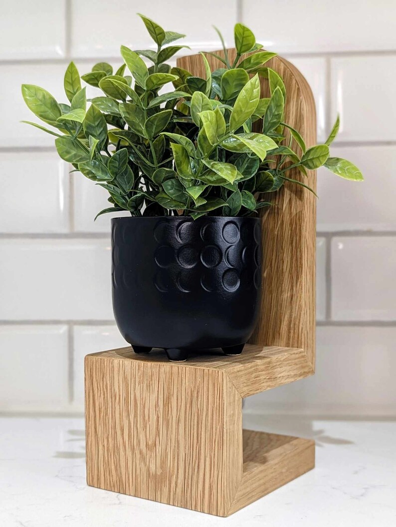 Modern Floating Plant Shelf - Etsy