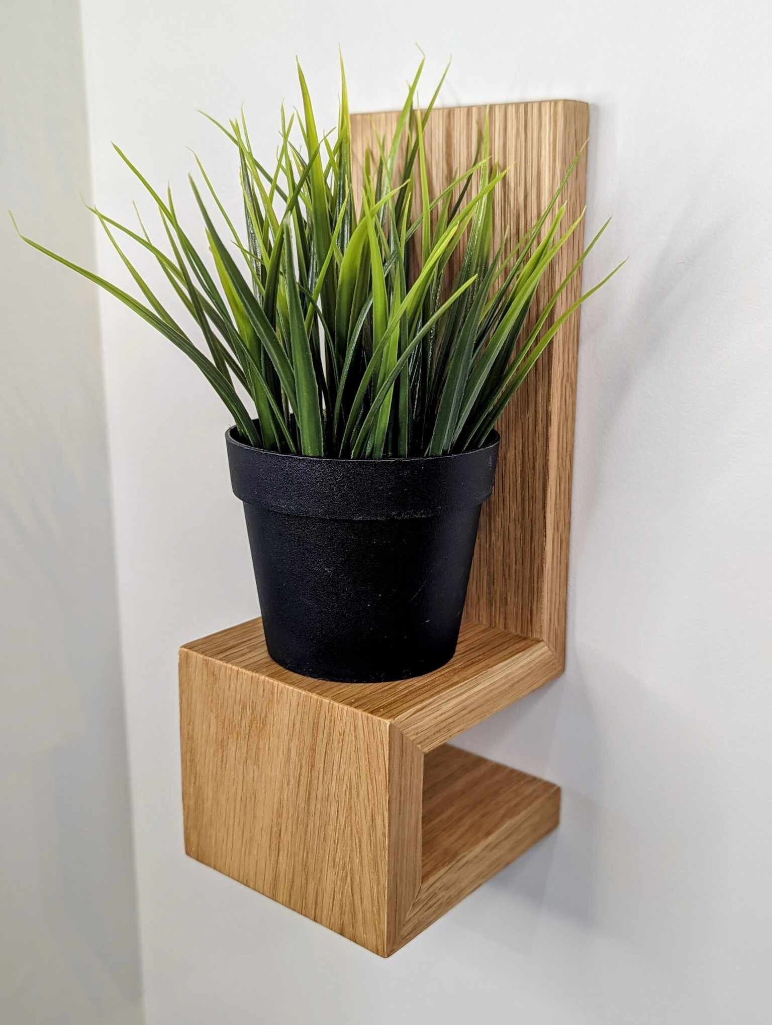 Modern Floating Plant Shelf - Etsy Canada