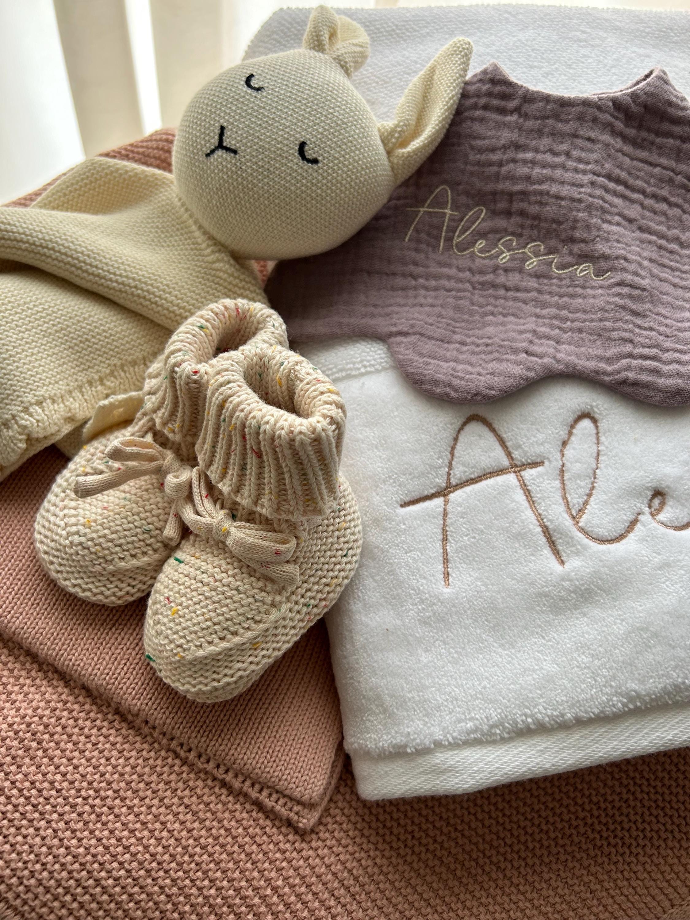 Cotton Knit Baby Booties. Newborn, 0 to 6mths, 6 to 12mths. New Baby ...