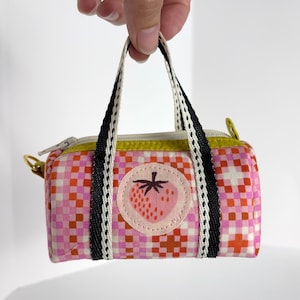 Tiny Duffle Bag Pattern - PDF VERSION Instant Download - Sewing, Cute ...