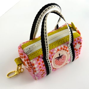 Tiny Duffle Bag Pattern - PDF VERSION Instant Download - Sewing, Cute ...