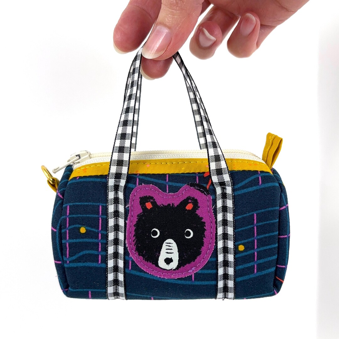 Tiny Duffle Kit - Teddy & the Bears Purple - Ruby Star Society, Sewing ...