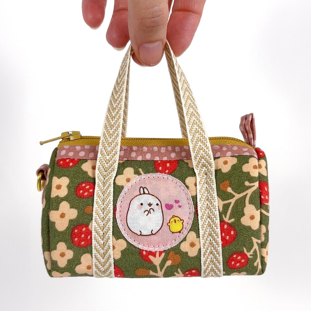 Tiny Duffle Kit - Molang - Sewing, Cute, Small, Purse, Pouch, Zippered ...