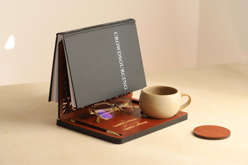 Personalized Book Holder, Custom Book Stand, Book Nook, Mothers Day ...