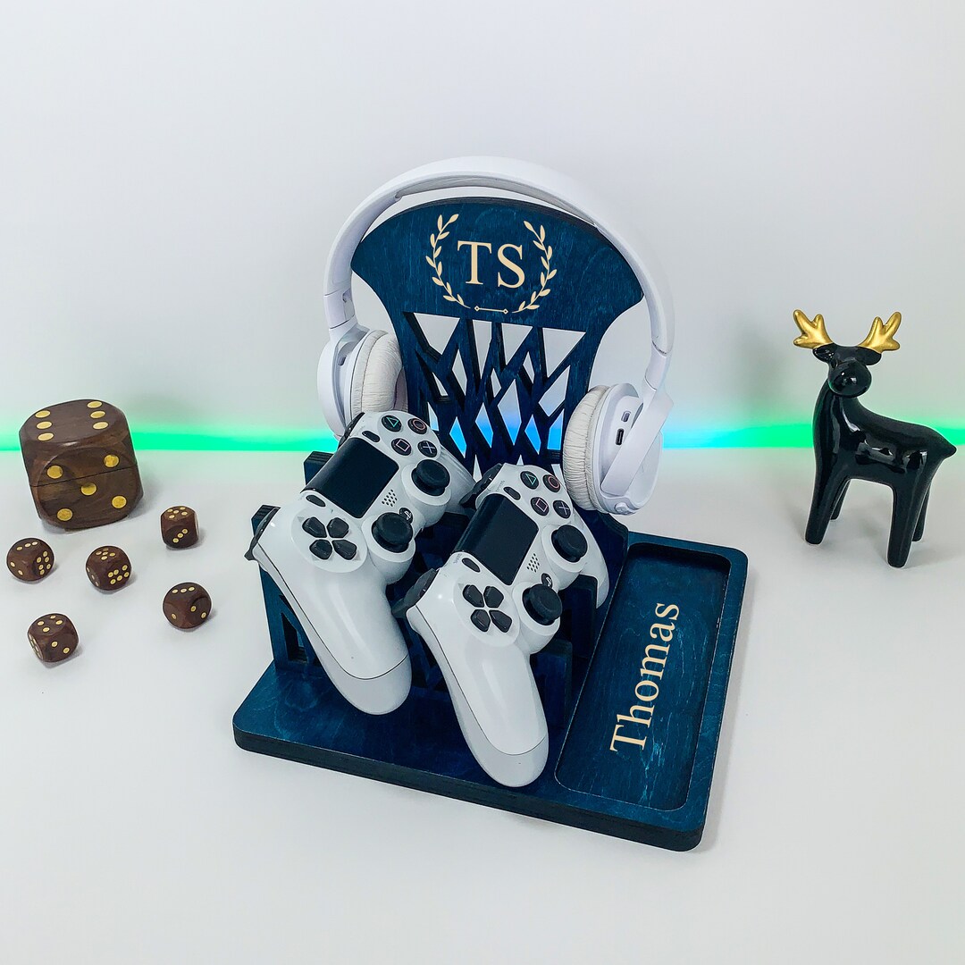 Controller and Headset Stand, Gamer Room Decor, Graduation Gift for Him ...