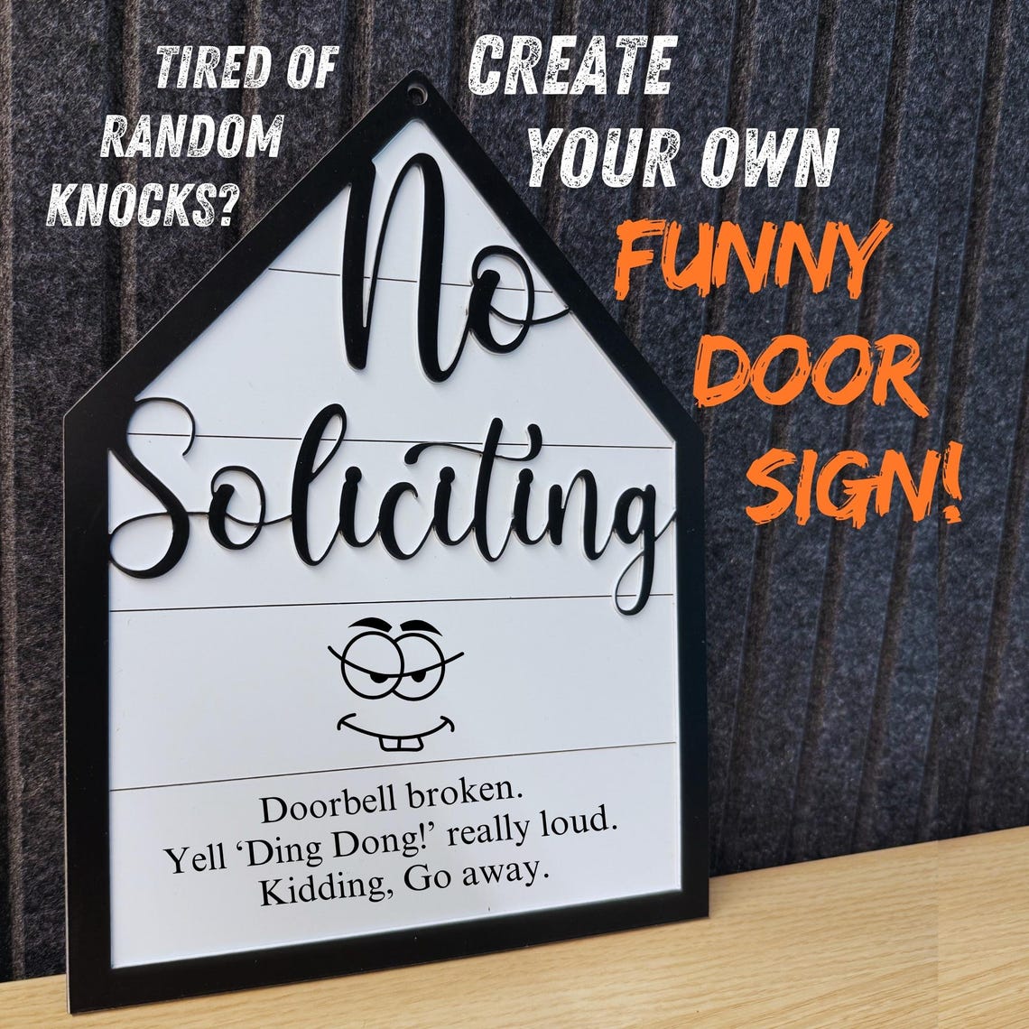 We Already Voted | No Soliciting Sign Do Not Ring the Door Bell, Do Not ...