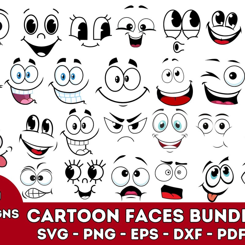 Silly Face Svg - Etsy