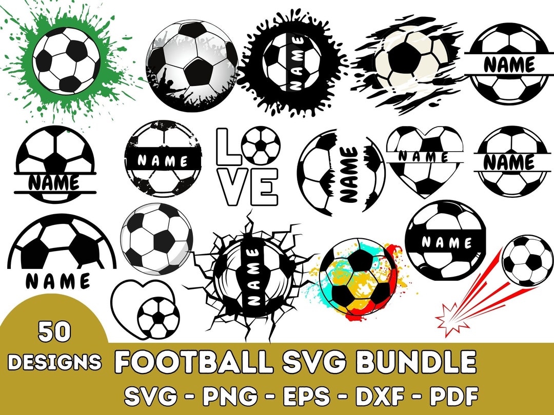 Soccer Svg Bundle Soccer Png Bundle Soccer Player Svg Bundle Soccer ...