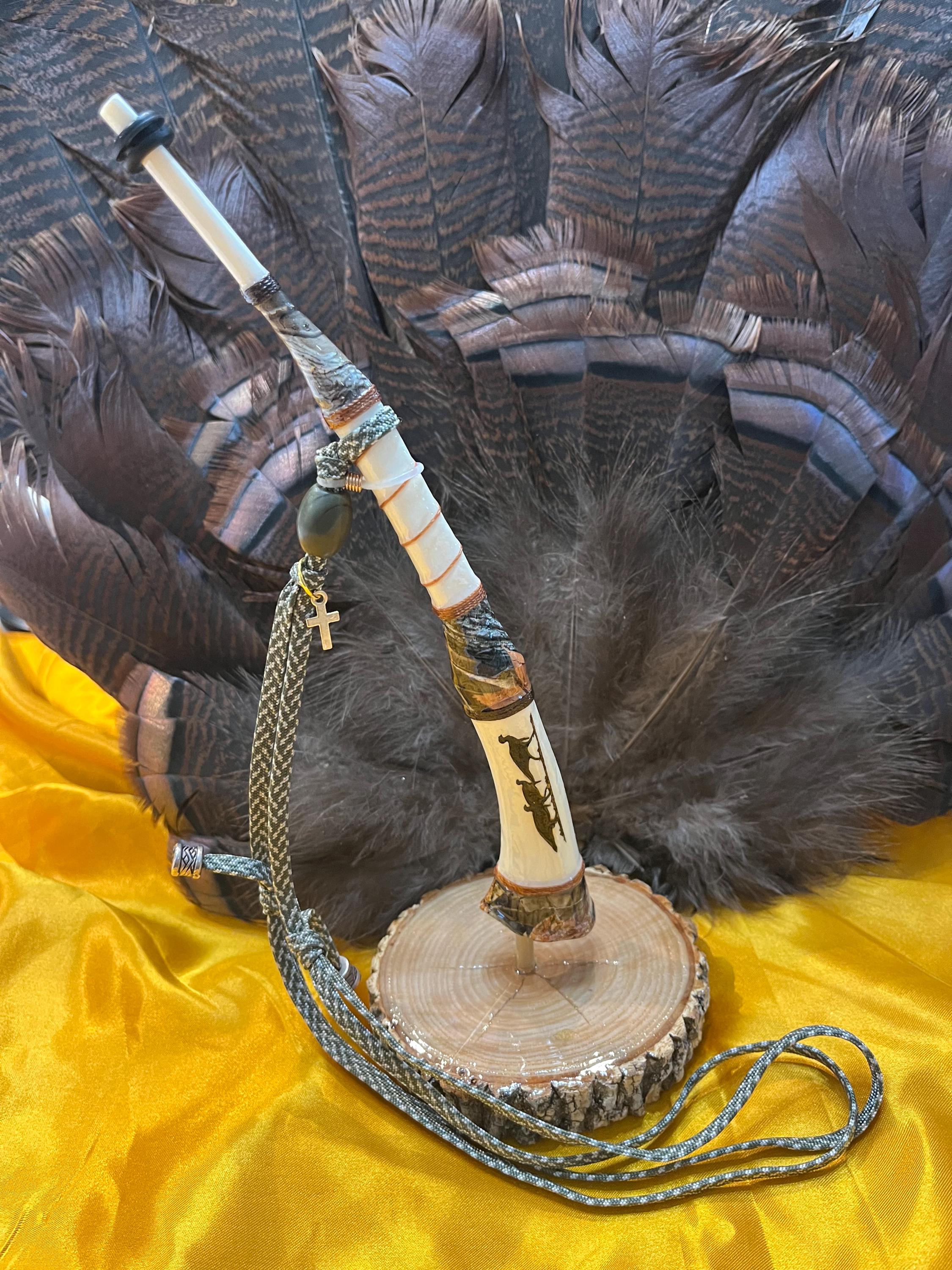 Wing Bone Wild Turkey Calls, Custom Handmade Camo Variety - Etsy