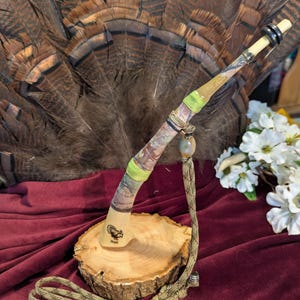 Wing Bone Wild Turkey Calls, Custom Hand Made, Woodland or Wetland Camo ...