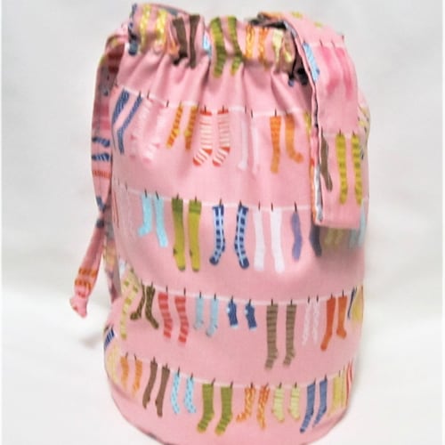 Sock Love Stories Knitting Project Bag Crochet Zippered - Etsy