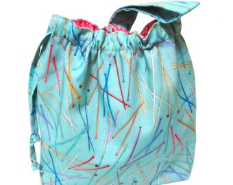 SMALL - Ghastlie Hex Knitting Project Bag - Etsy