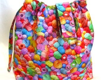 SMALL - Ghastlie Hex Knitting Project Bag - Etsy