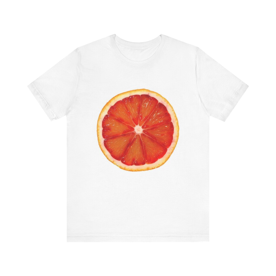 Orange Fruit Graphic T-shirt - Etsy