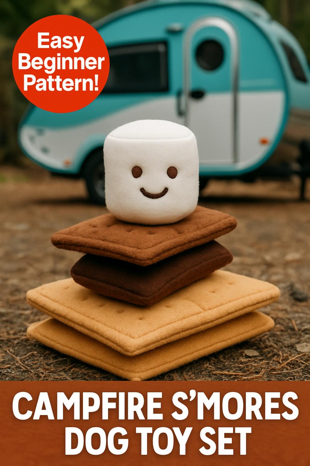 Campfire S’mores Dog Toy – DIY Pattern - Etsy