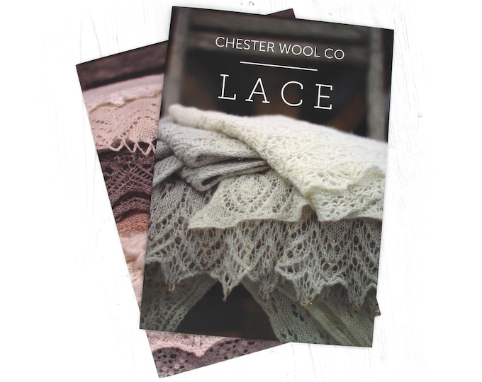 Lace Knitting Pattern Book With 7 Patterns - Etsy UK