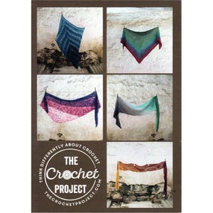 The Shawl Project Book Four, Crochet Pattern Book With 5 Designs - Etsy