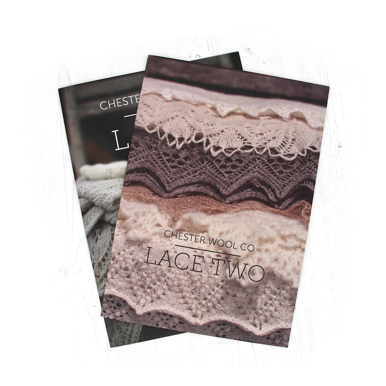 Lace Two Knitting Pattern Book With 7 Patterns - Etsy UK