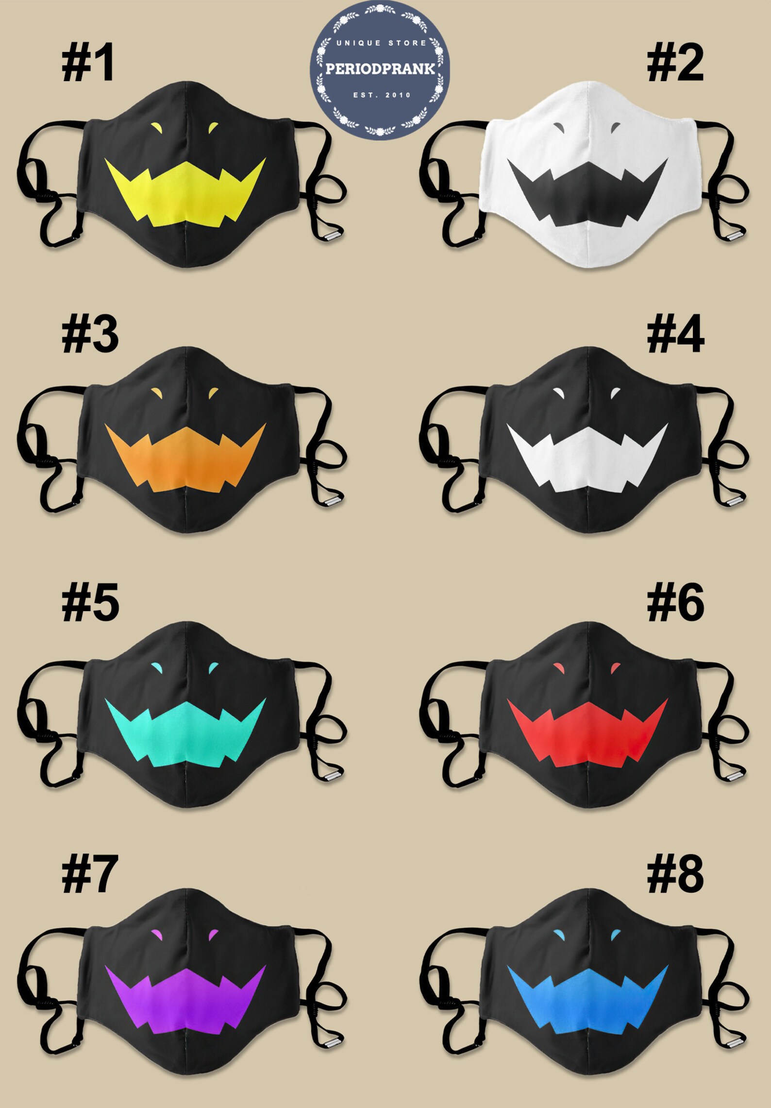 Protogen Face Mask With Many Choices Adults & Kids Face Mask - Etsy