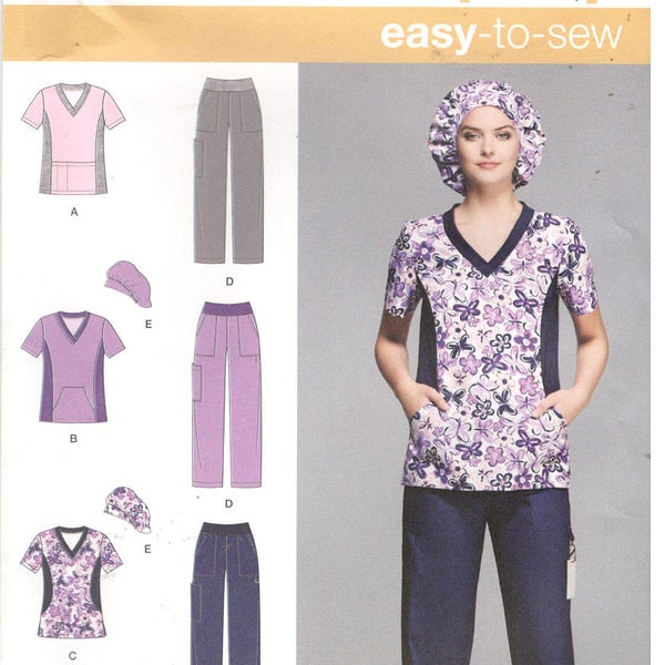 Scrubs Pattern - Etsy