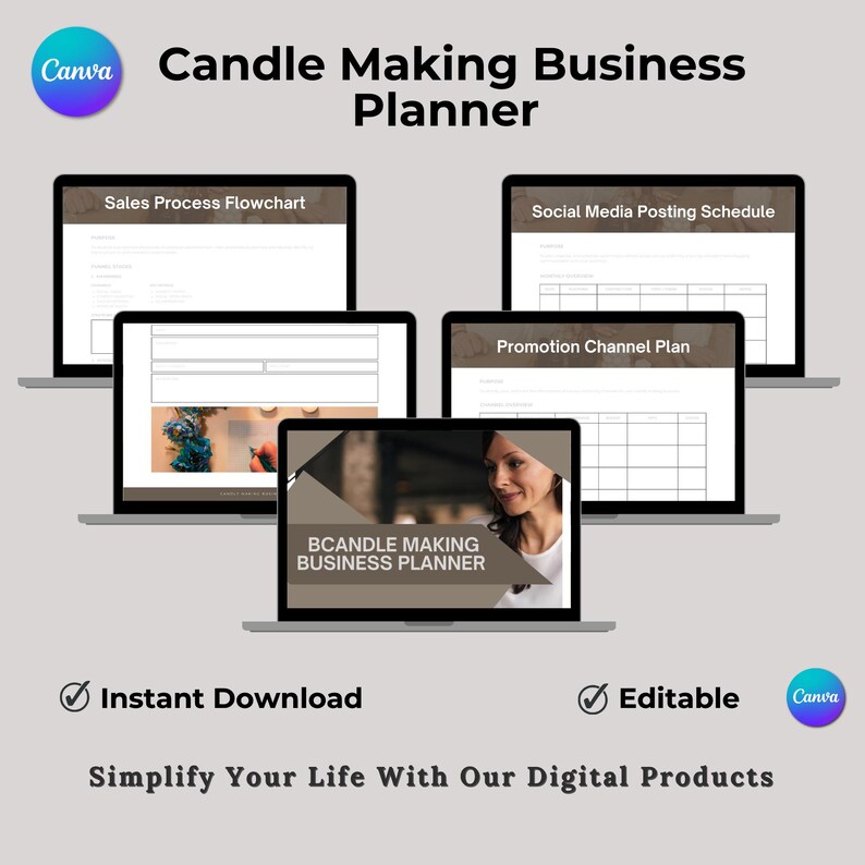 Candle Making Planner, Candle Business Marketing, Pricing Strategy ...