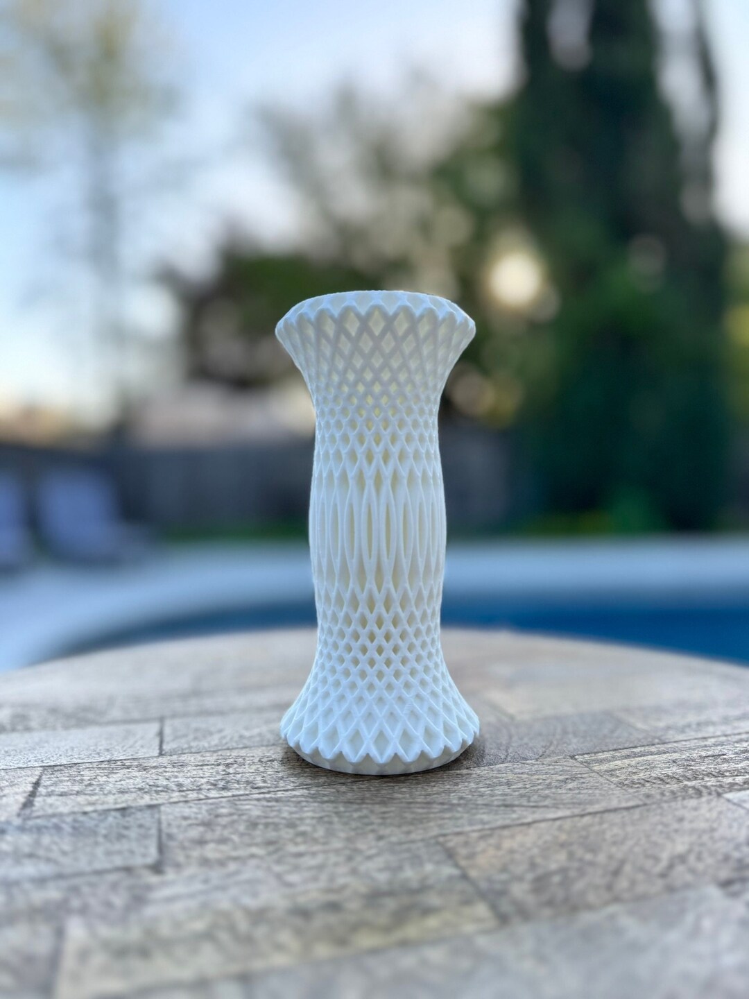 Twisted Vase | Plant Home Gift | 3D Printed Vase for Dried Flowers - Etsy