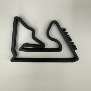 Formula 1 Track Bahrain 3D Print Decoration Gift F1 Car Racing Track 3d ...