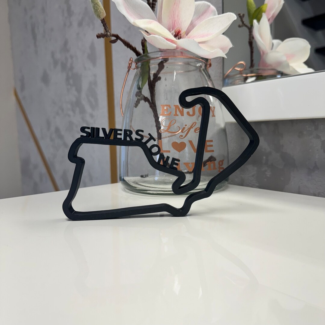 Formula 1 Gift Silverstone 3D Print Track Decoration F1 Car Racing ...