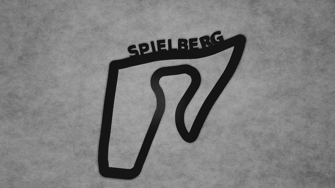 Formula 1 Race Track Spielberg 3D Print Gift Decoration 3D Lineart ...
