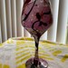 Unique Water Color Art Wine Glass - Etsy