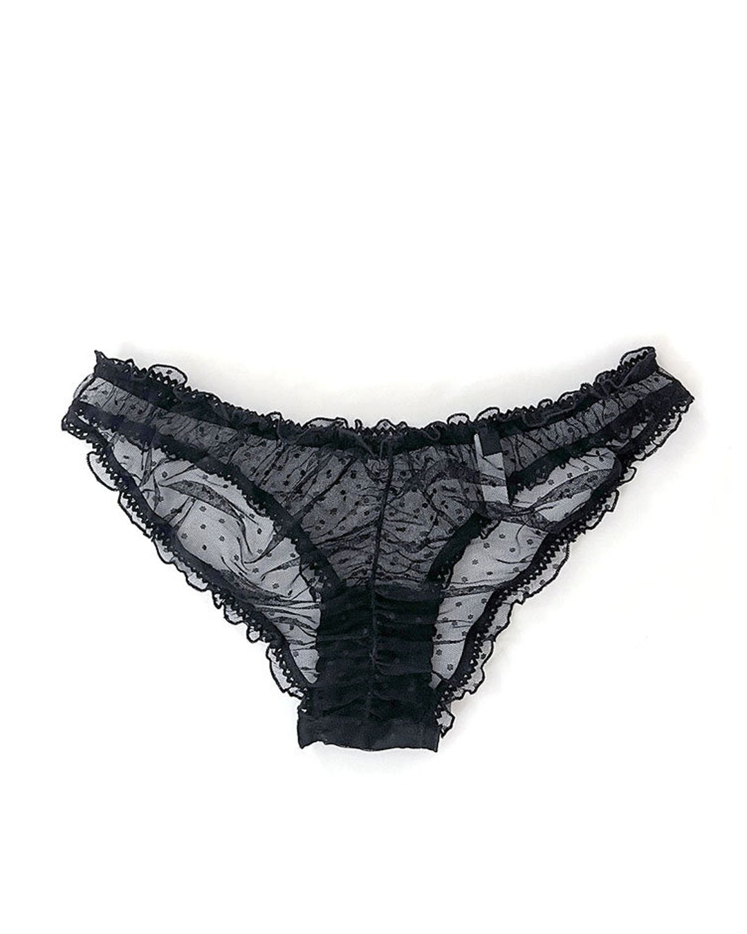 Oleander Bloomer in Sheer Dotted Mesh | Sustainable Lingerie, Polkadot ...