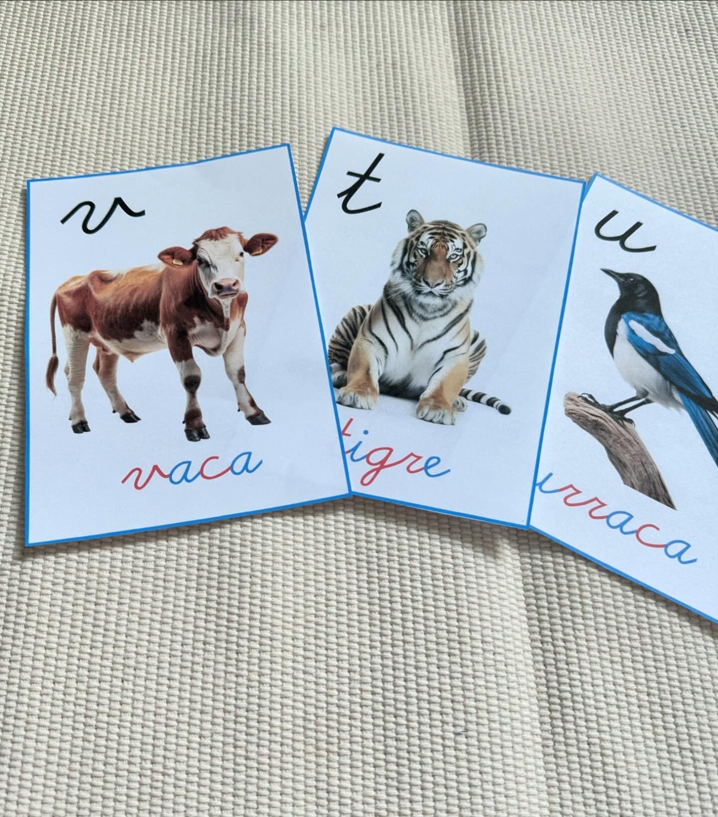 Montessori Cursive Alphabet - Etsy