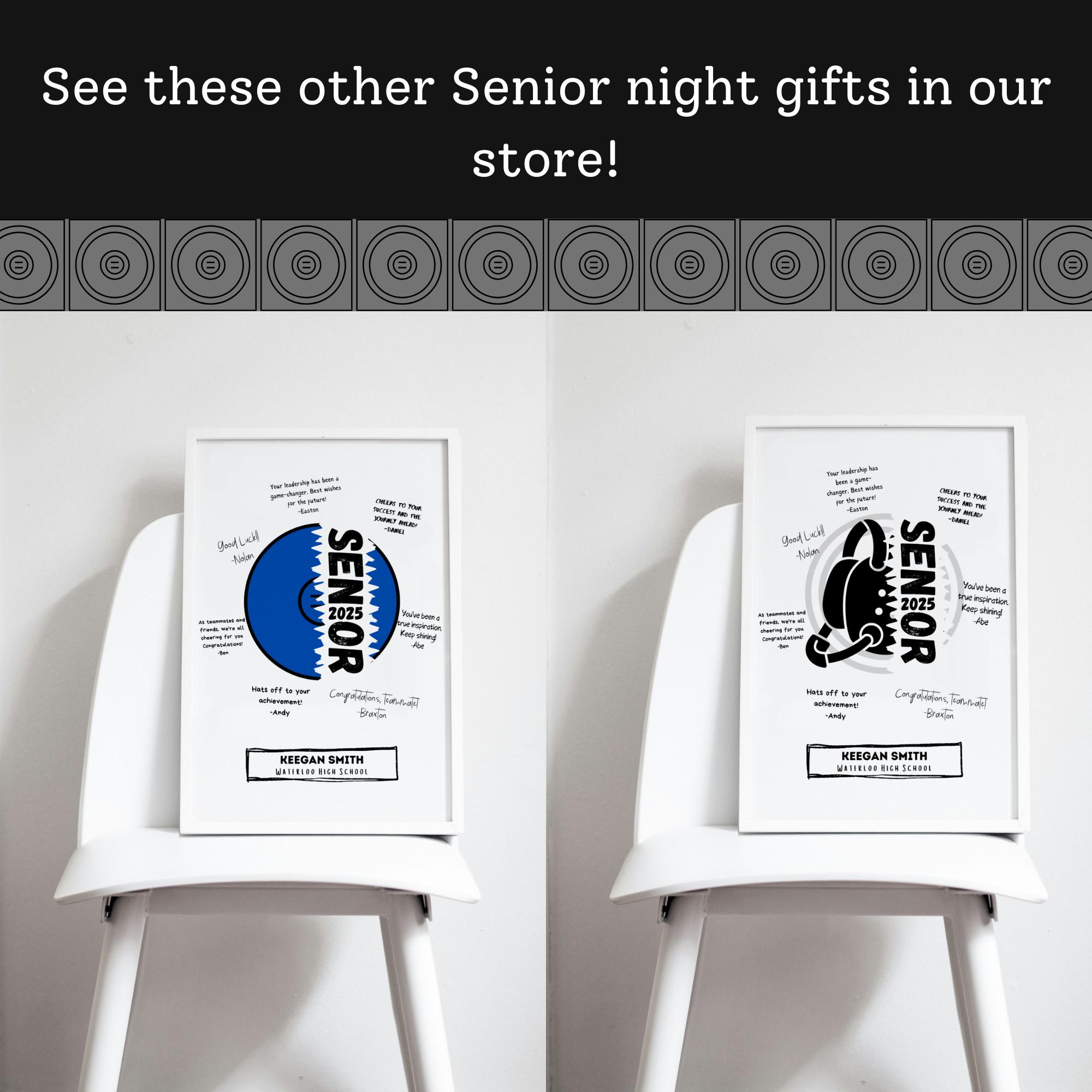 Printable Wrestler Senior Night Gift Poems, Senior Night Letters From ...