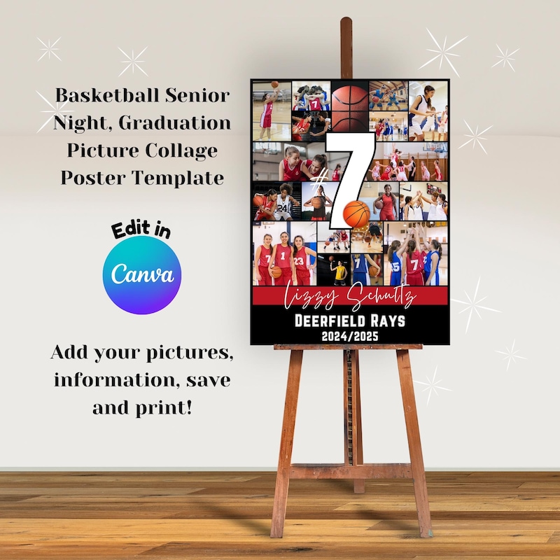High School Senior Poster Ideas - Etsy