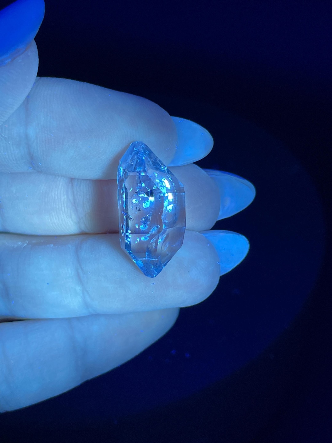 Galaxy diamond Double-terminated Quartz - Etsy
